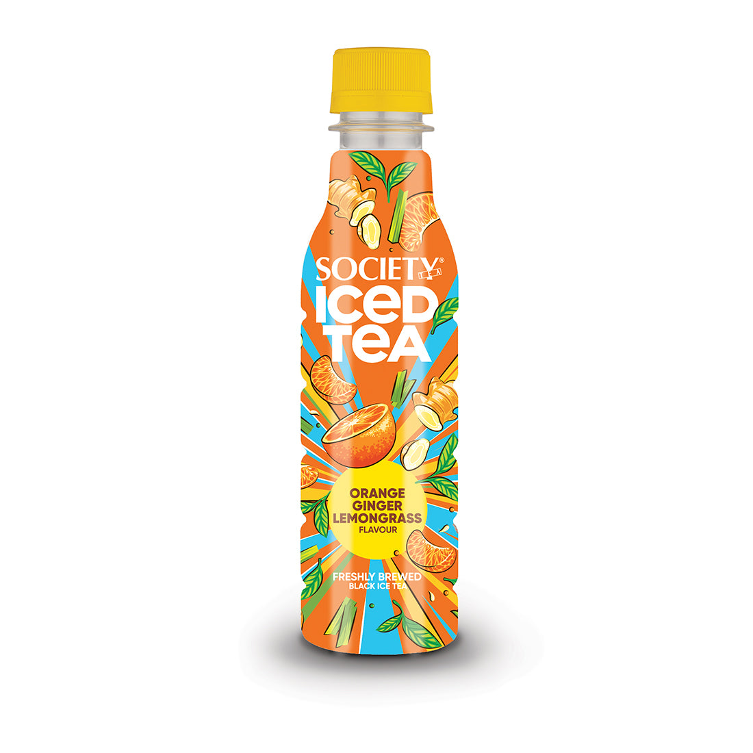 SOCIETY ICED TEA BOTTLE ORANGE GINGER LEMONGRASS FLAVOUR – Society Tea