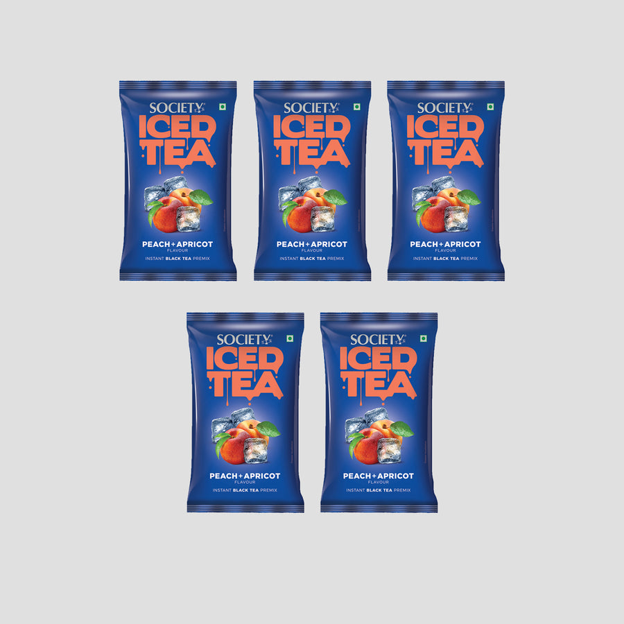Lemon Black Iced Tea Premix – 100g & 500g Packs | Society Tea