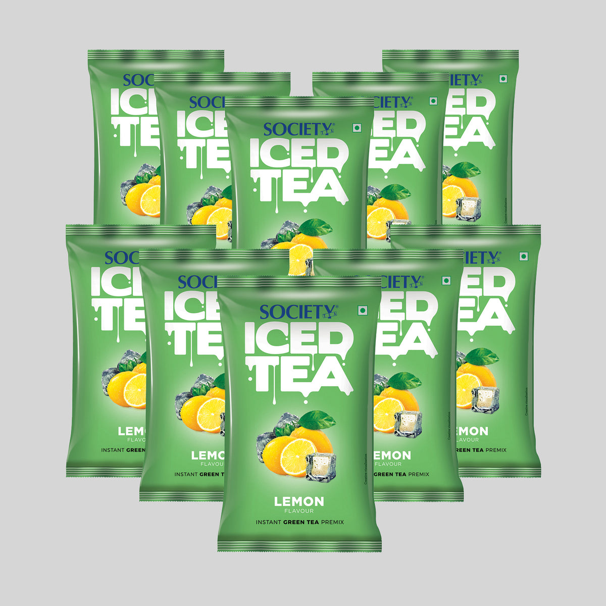 Lemon Green Iced Tea Premix – 100g x10 Pack | Society Tea