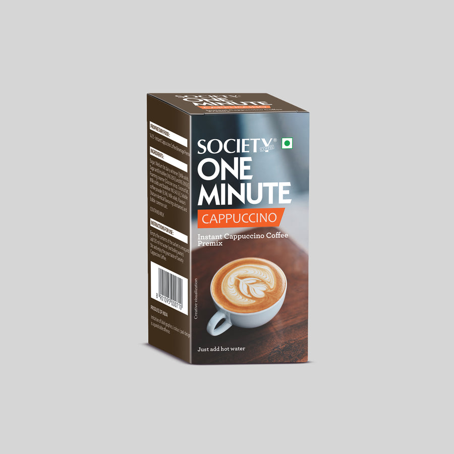 Society Cappuccino Premix Mono Carton – Society Tea